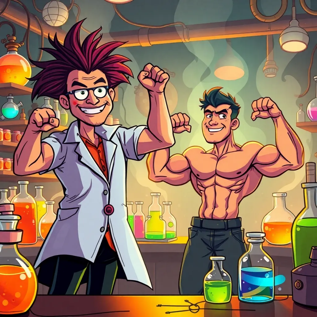 Muscle Mayhem: Love on Steroids Text Game — Infinity Arcade