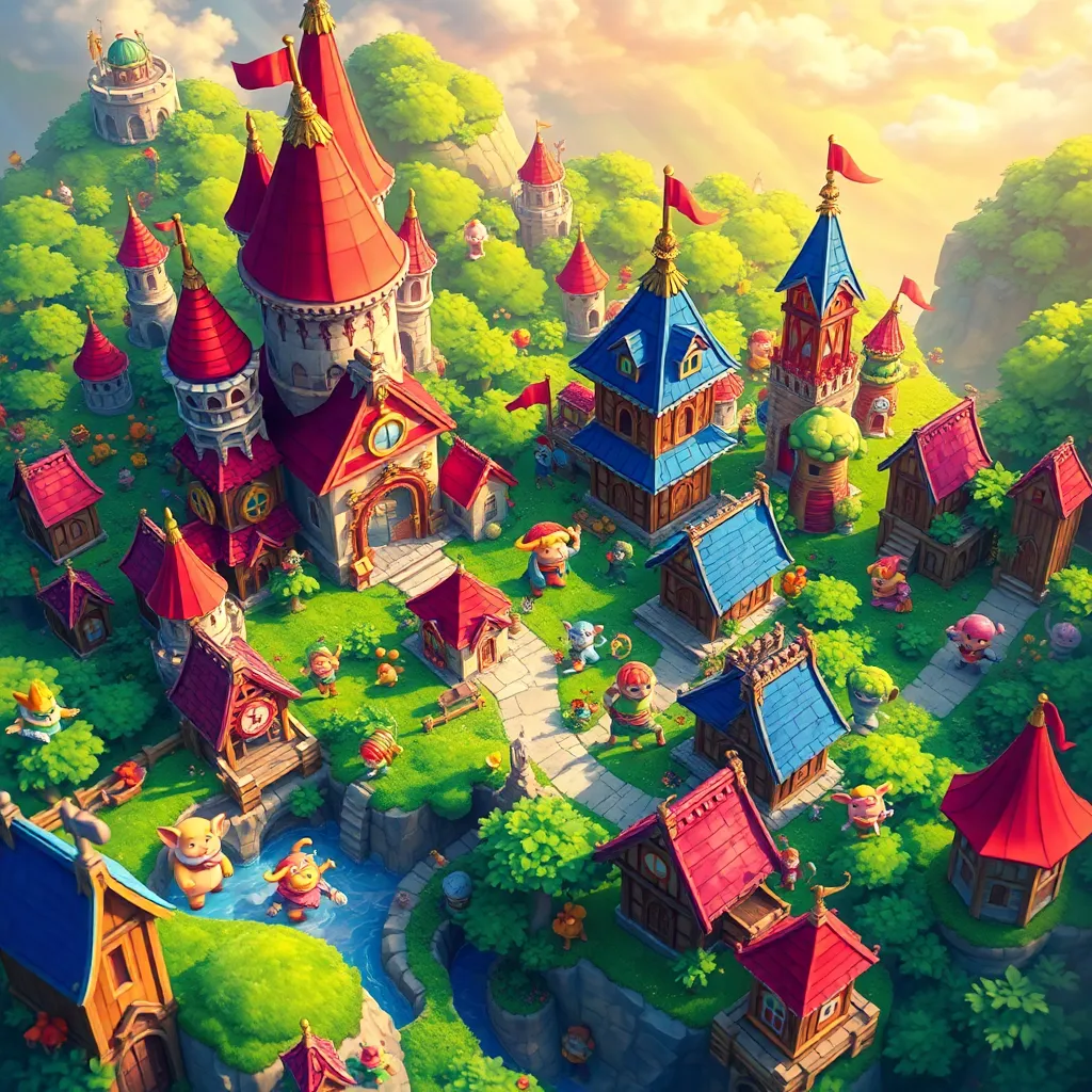 Tiny Kingdom Clash Text Game — Infinity Arcade