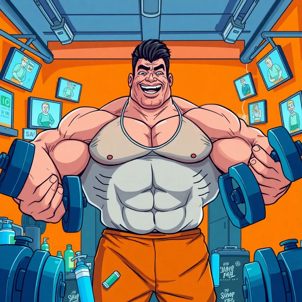 Musclebound Ambition Text Game — Infinity Arcade
