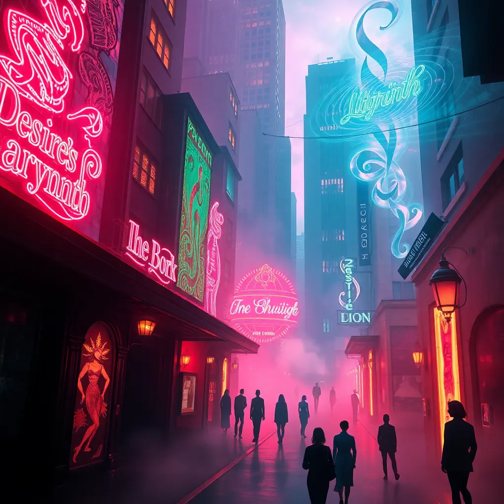 Desire's Labyrinth Text Game — Infinity Arcade