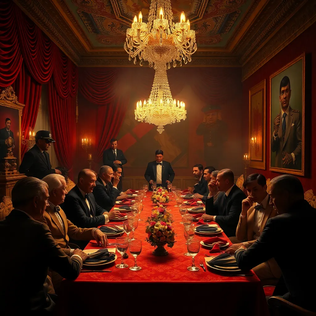 Dictator's Dinner Party Text Game — Infinity Arcade