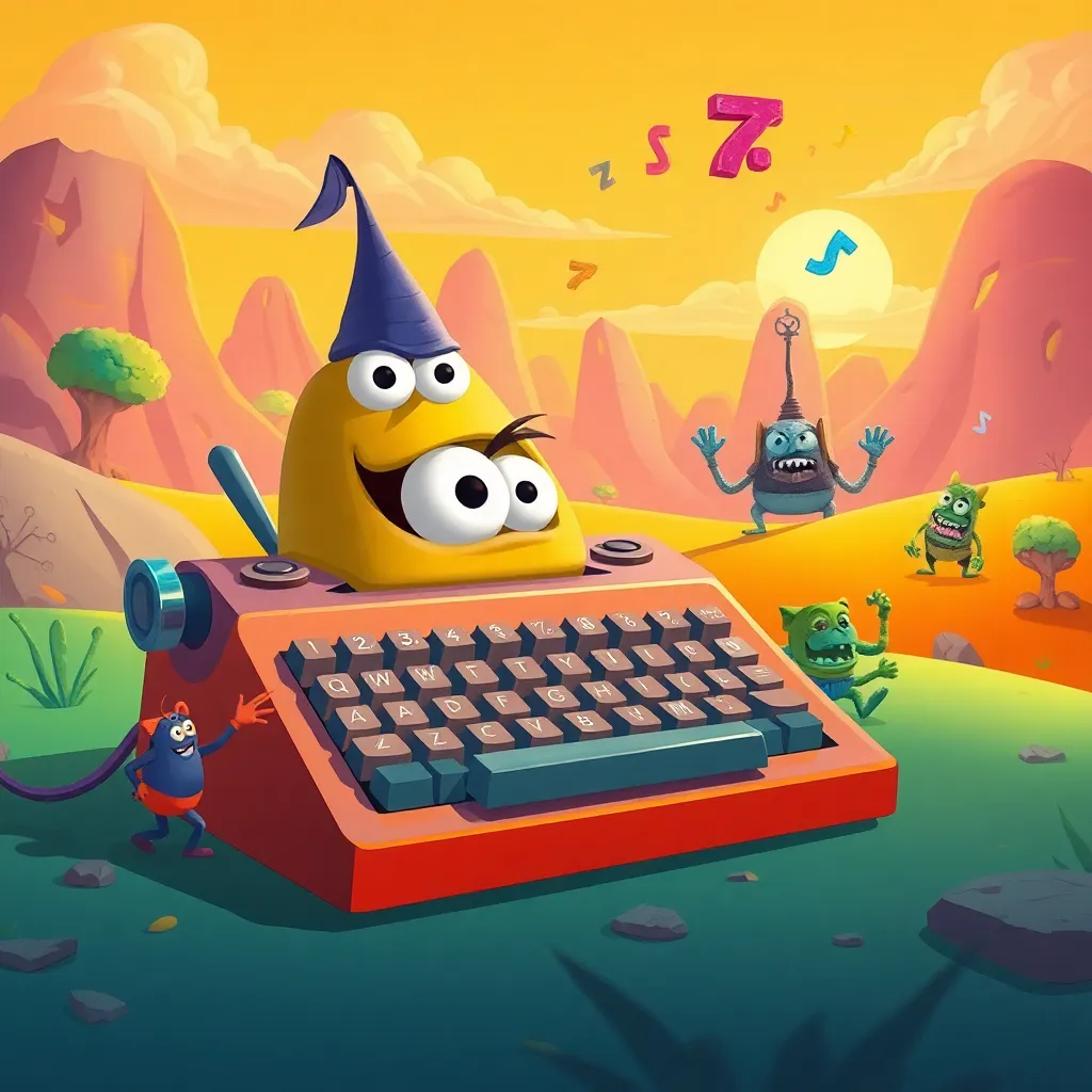 Typing Tyrant: The Keyboard Conquest Text Game — Infinity Arcade