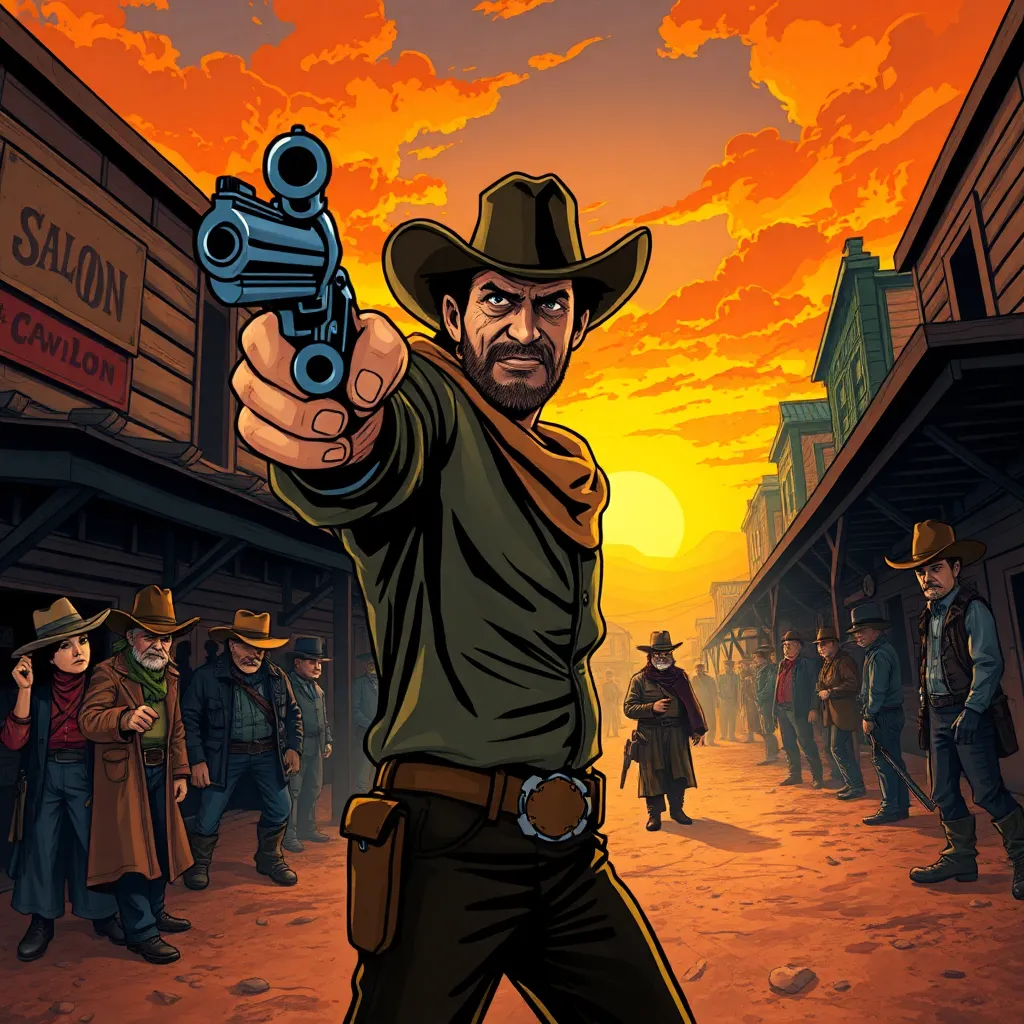 Revolver Rumble Text Game — Infinity Arcade