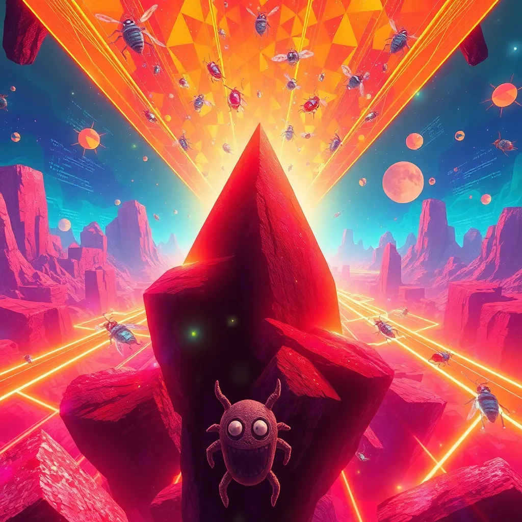 Rhombus Realms: Code and Chaos Text Game — Infinity Arcade
