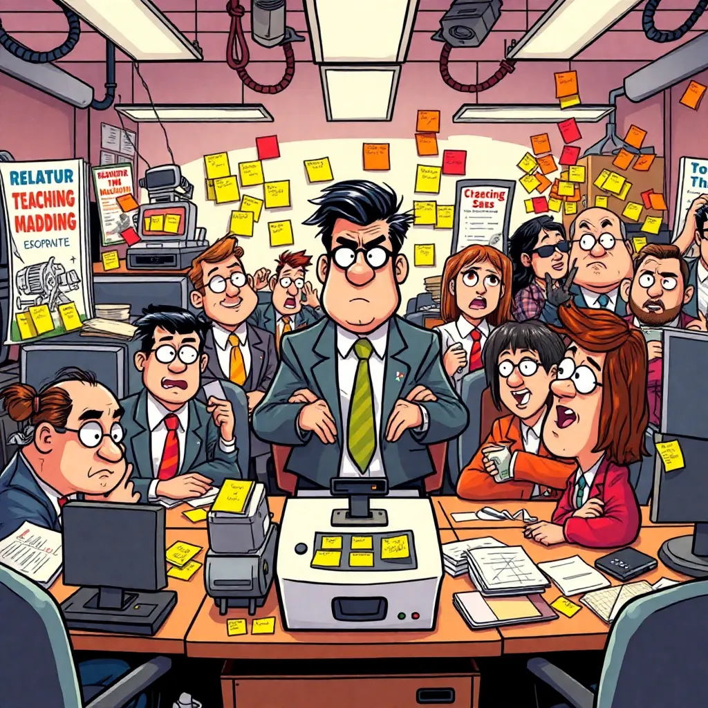 Management Mayhem Text Game — Infinity Arcade