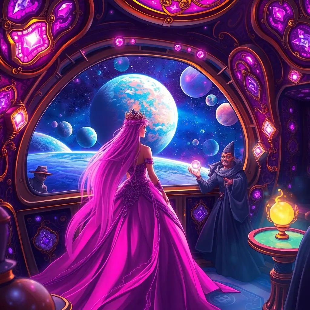 Galactic Runaway: The Princess's Odyssey Text Game — Infinity Arcade