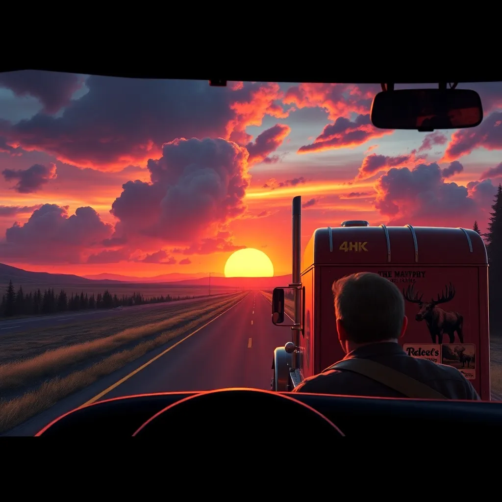 Highway Havoc: The Long Haul Challenge Text Game — Infinity Arcade