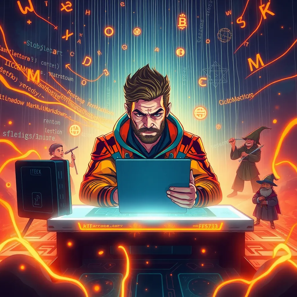 Markdown Mayhem: The Syntax Showdown Text Game — Infinity Arcade