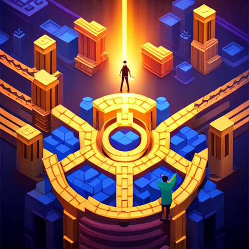 Spinning Glyphs Text Game — Infinity Arcade