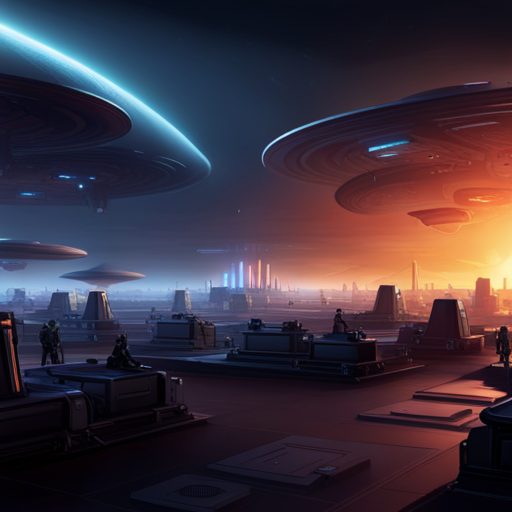 Alien Invasion Simulator Text Game — Infinity Arcade