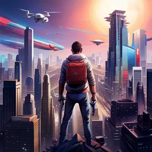 AI Copyright Wars Text Game — Infinity Arcade