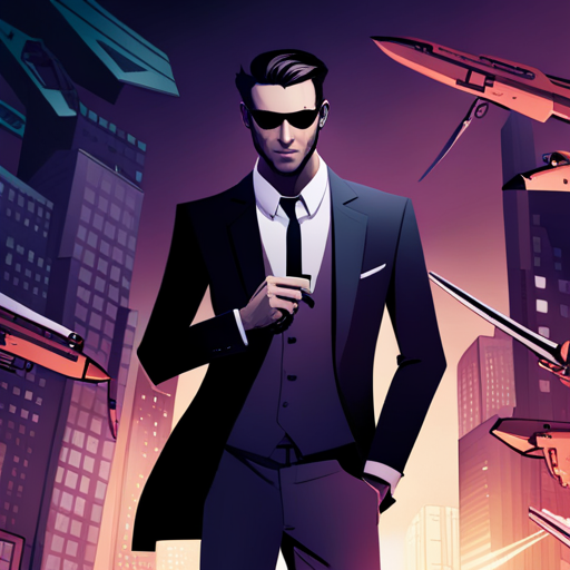 Rogue Agent Text Game — Infinity Arcade