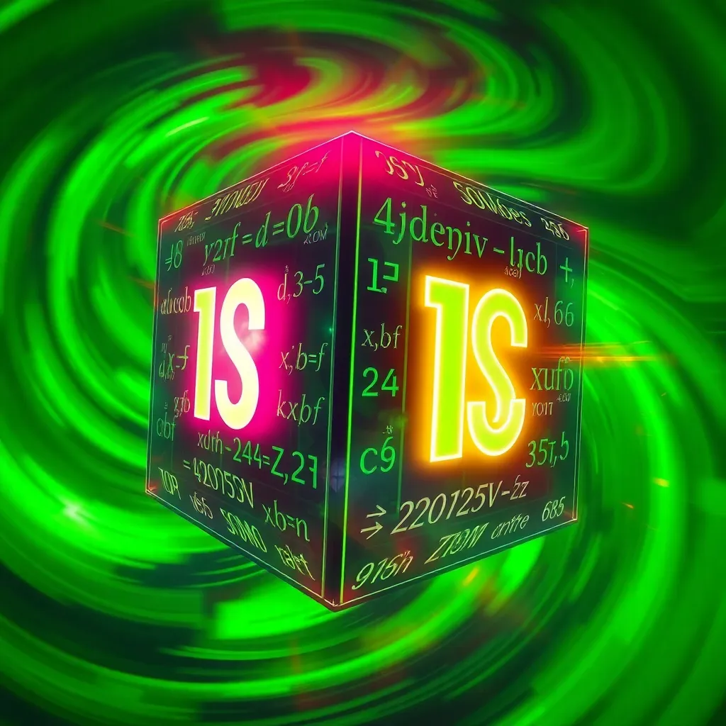 The Spinning Cube Text Game — Infinity Arcade